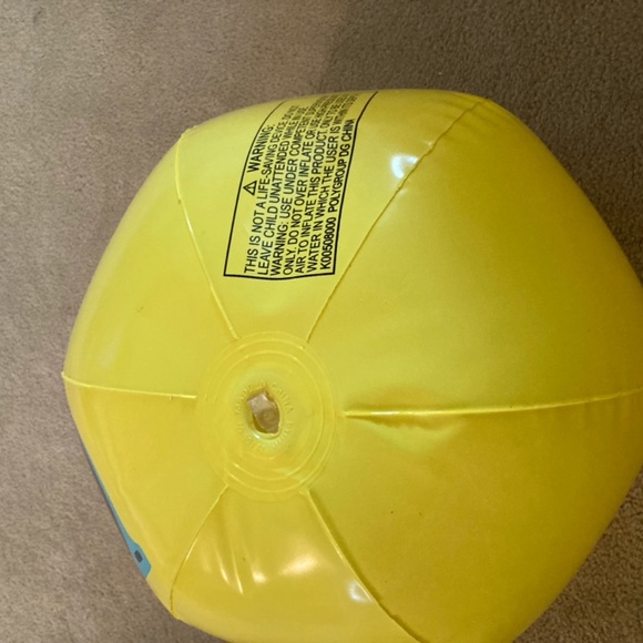 Source Unknown | Toys | Yellow Vinyl Inflatable Sunglasses Happy Face ...